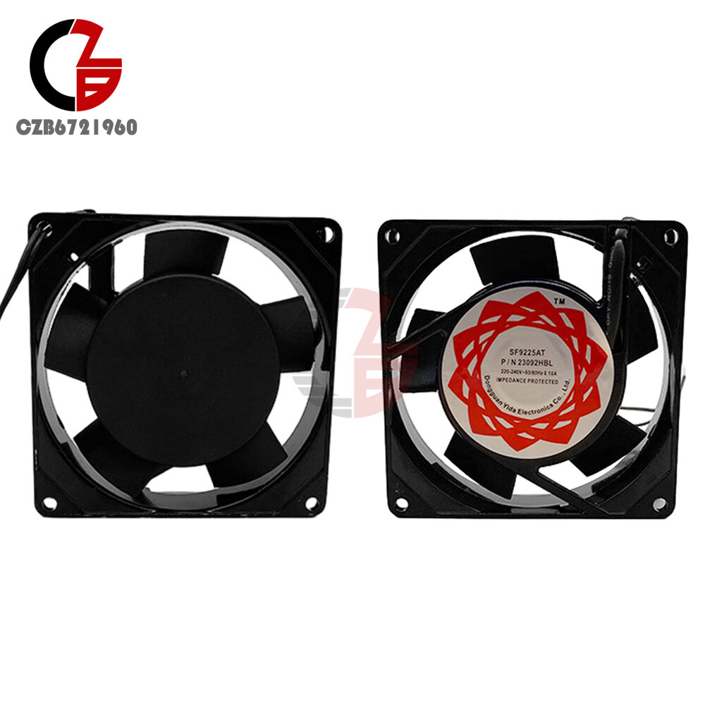 110V 220V DP-9225 Industrial AC Cooling fan Cabinet silent Cooling Fan ...