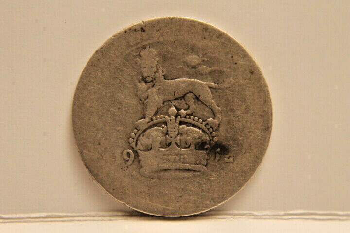 1 SHILLING 1921 Silber FID:DEF:IND:IMP GEORGIVS V DEI GRA:BRITT:OMN:REX ...