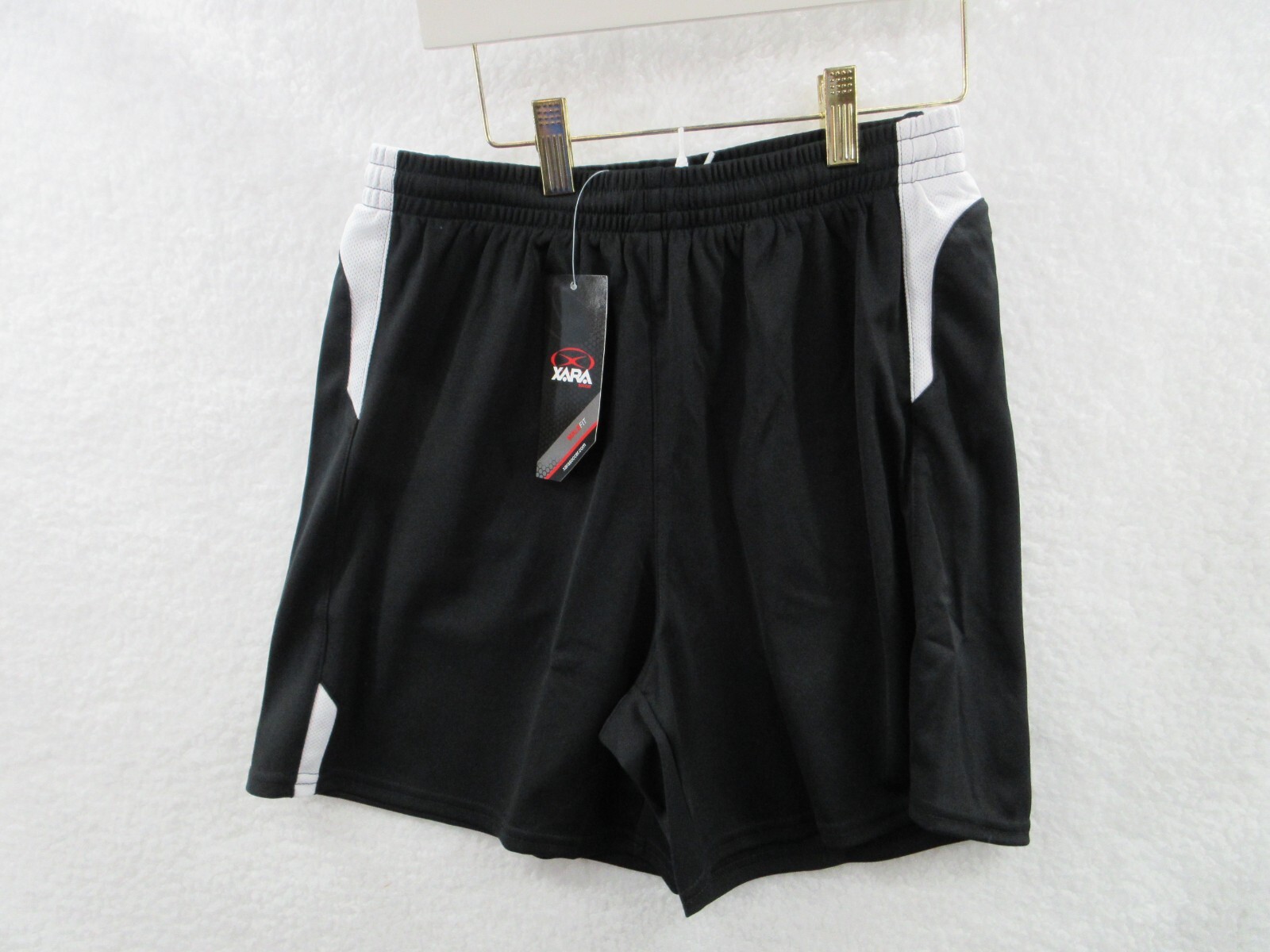 NWT Xara Continental Youth Large Polyester Black Soccer Shorts | eBay