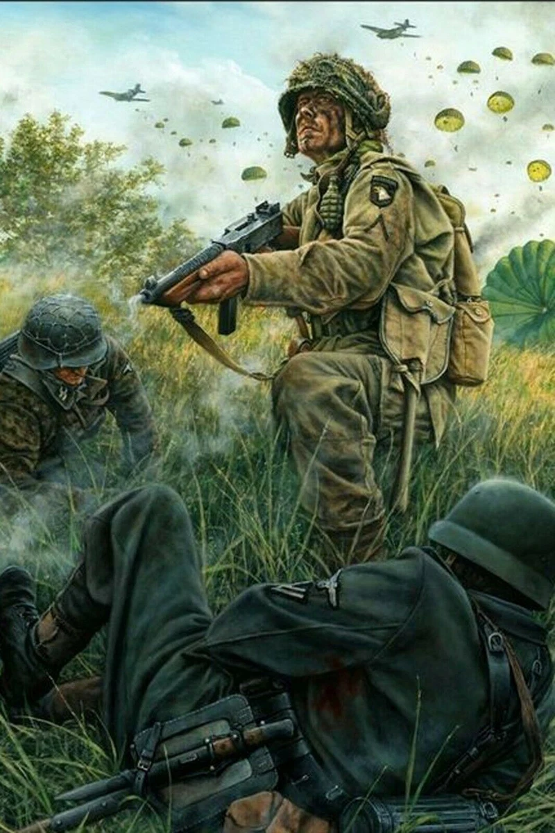 Paratrooper Art