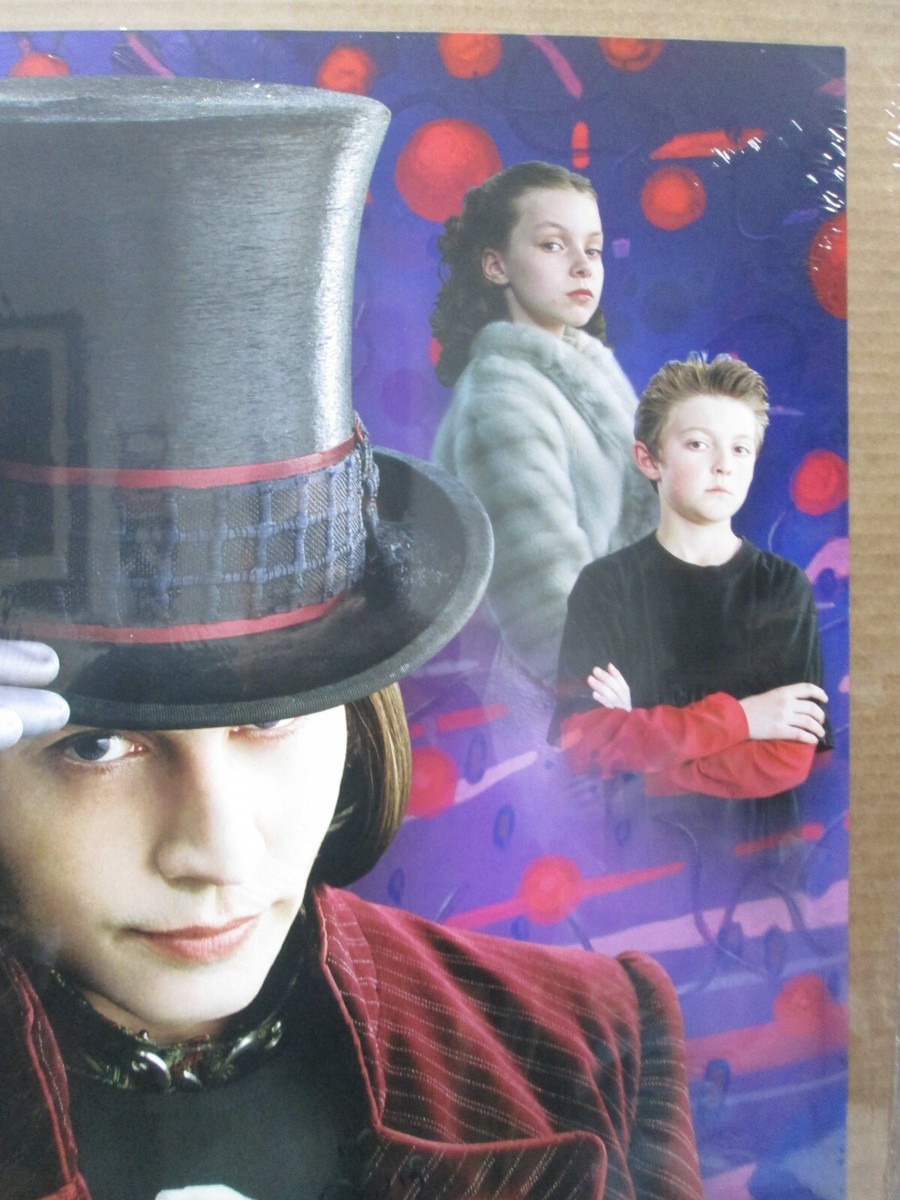 Willy Wonka Johnny Depp Poster