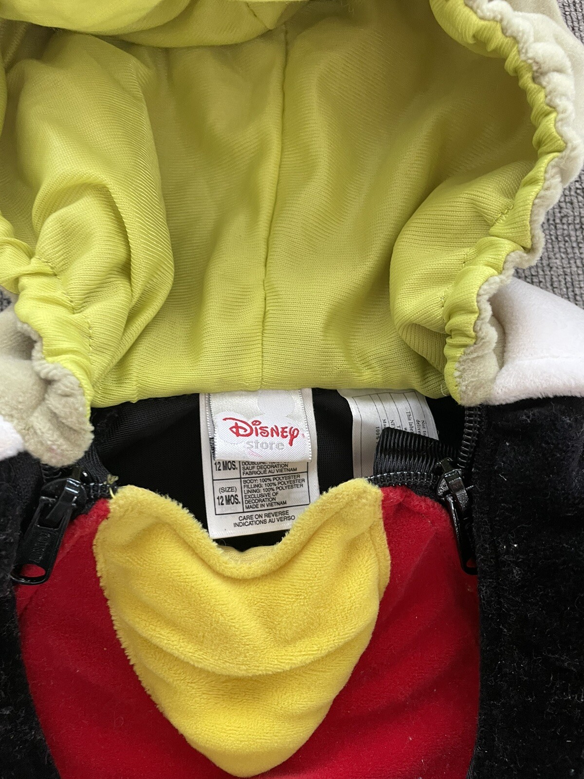 Disney Store Jiminy Cricket Costume | eBay