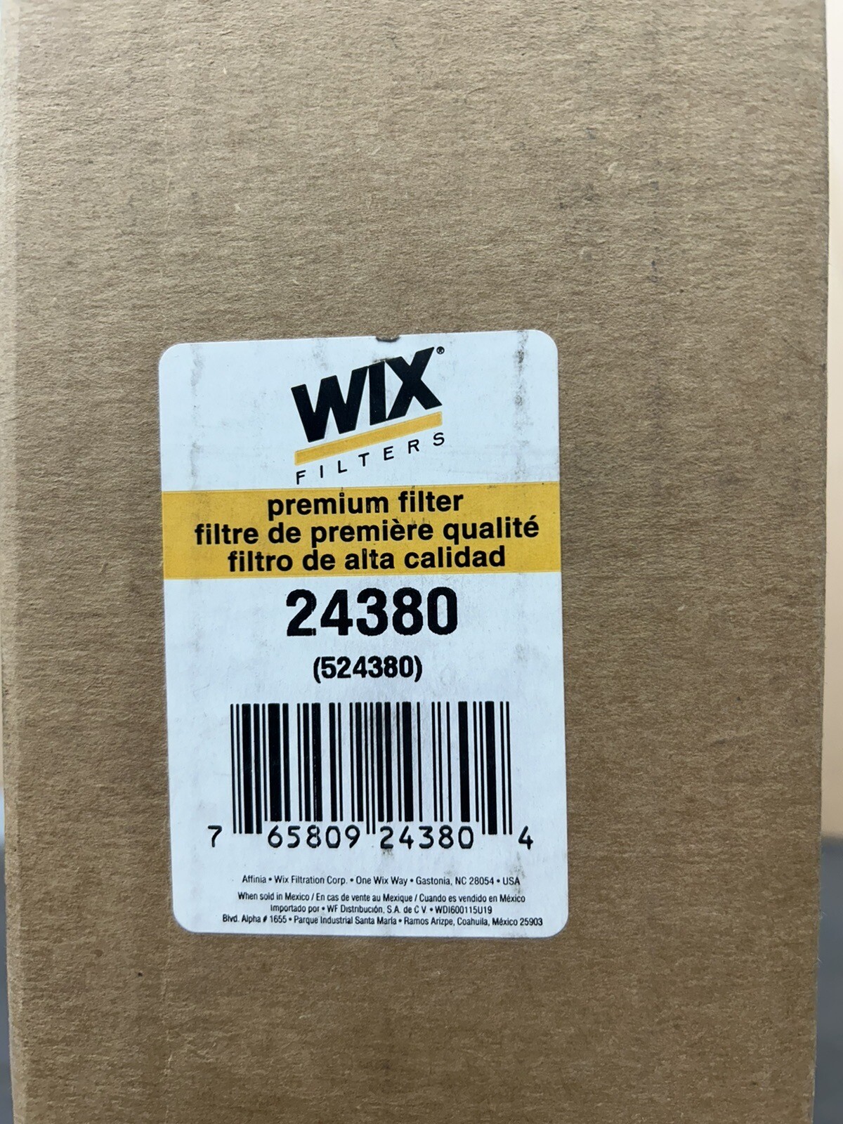 Fuel Filter Housing Wix 24380 for sale online | eBay