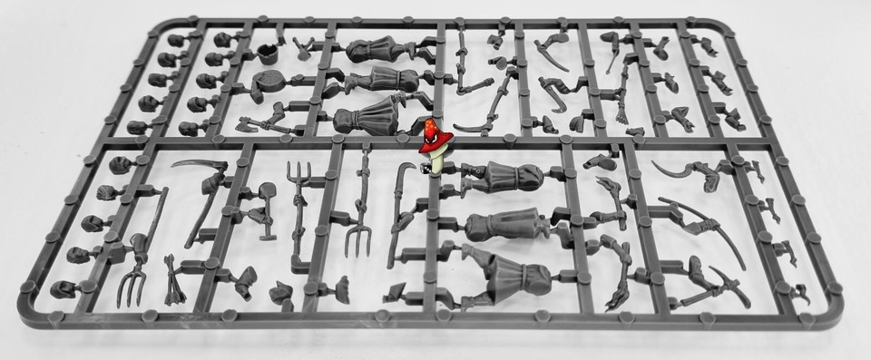 Northmen Folk Rabble Forgotten Worlds Fireforge Games 28mm 1/56 1 X ...