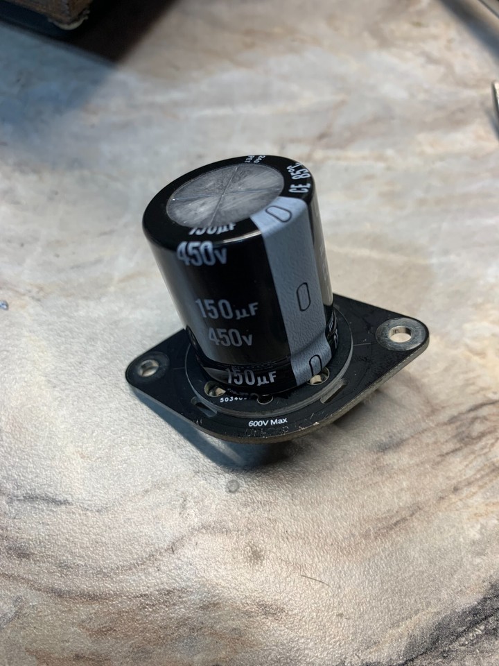 Heathkit HP-23 A/B/C + PS-23 Power Supply Rebuild Restoration Capacitor ...