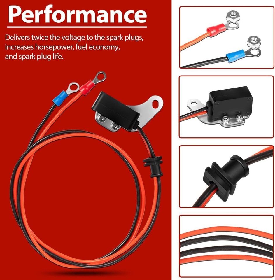 For Ford V8 Pertronix 1281 Ignition Points-to-Electronic Conversion Kit ...