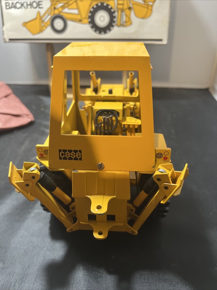 Gescha Case 580B Construction King Loader Backhoe 1/16 Never Displayed ...