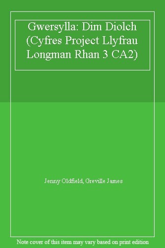 Gwersylla: Dim Diolch (Cyfres Project Llyfrau Longman Rhan 3 CA2 | eBay