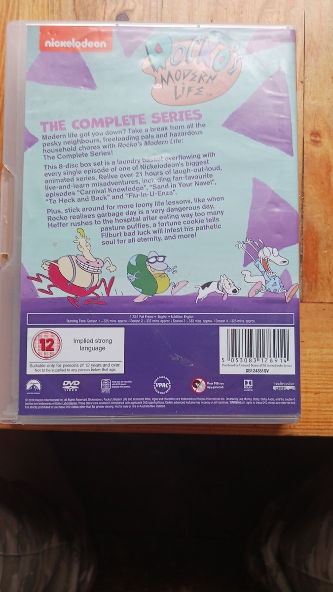 Rockos Vita Moderna Dvd Rocko's Modern Life: ...And Afterlife