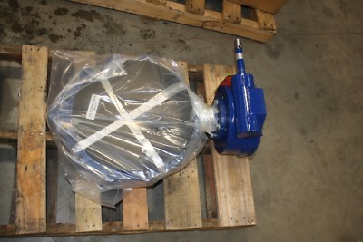 New Emerson Keystone 12" Butterfly Valve W/ Gear Actuator EDPM DI/SS/31 ...