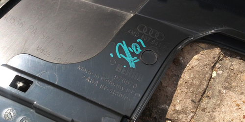 2020 2021 2022 Audi Q7 Premium Prestige Lower Rear Bumper 4M0-807-434-Q ...