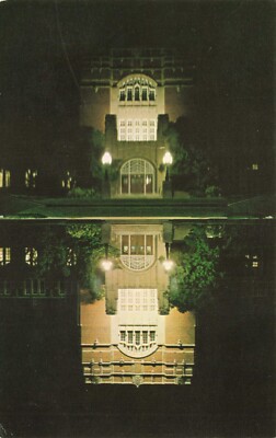 Postcard IN Purdue University Boilermakers Campus Memorial Union ...