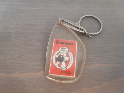 RARE Philips Company OLD Plastic Vintage Keychain Key Ring 50S' | eBay