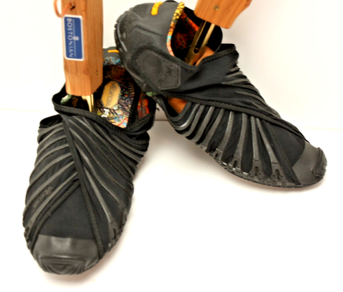 Vibram Furoshiki Womens Size 10-10.5 Black Wrapping Minimalist Water ...