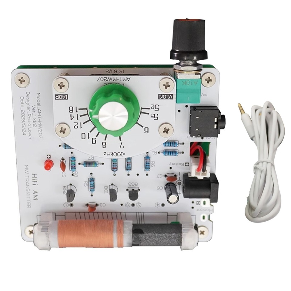 AMT-MW207 525-1605kHz MW Medium Wave Transmitter AM Radio Transmitter ...