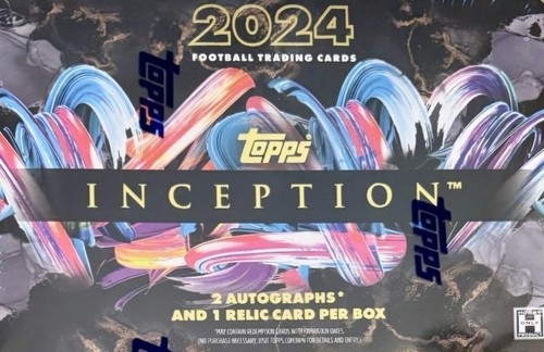 2024 TOPPS INCEPTION NFL Football Hobby Box Sealed Jayden Daniels Year ...