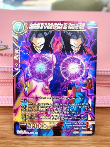 Dragon Ball Super Android 17 And Hell Fighter 17 Team Of Evil BT26-019 ...