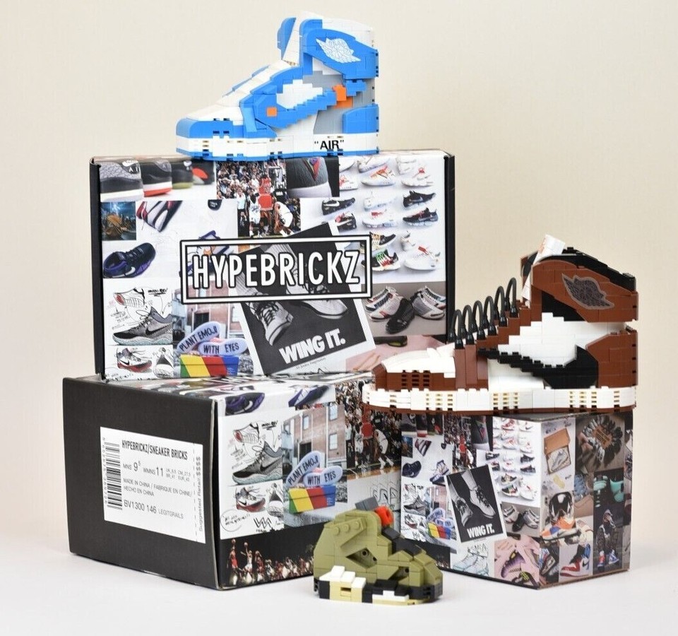 HYPEBRICKZ Regular Size Sneaker Bricks Iconic Sneakers - Gifts for ...