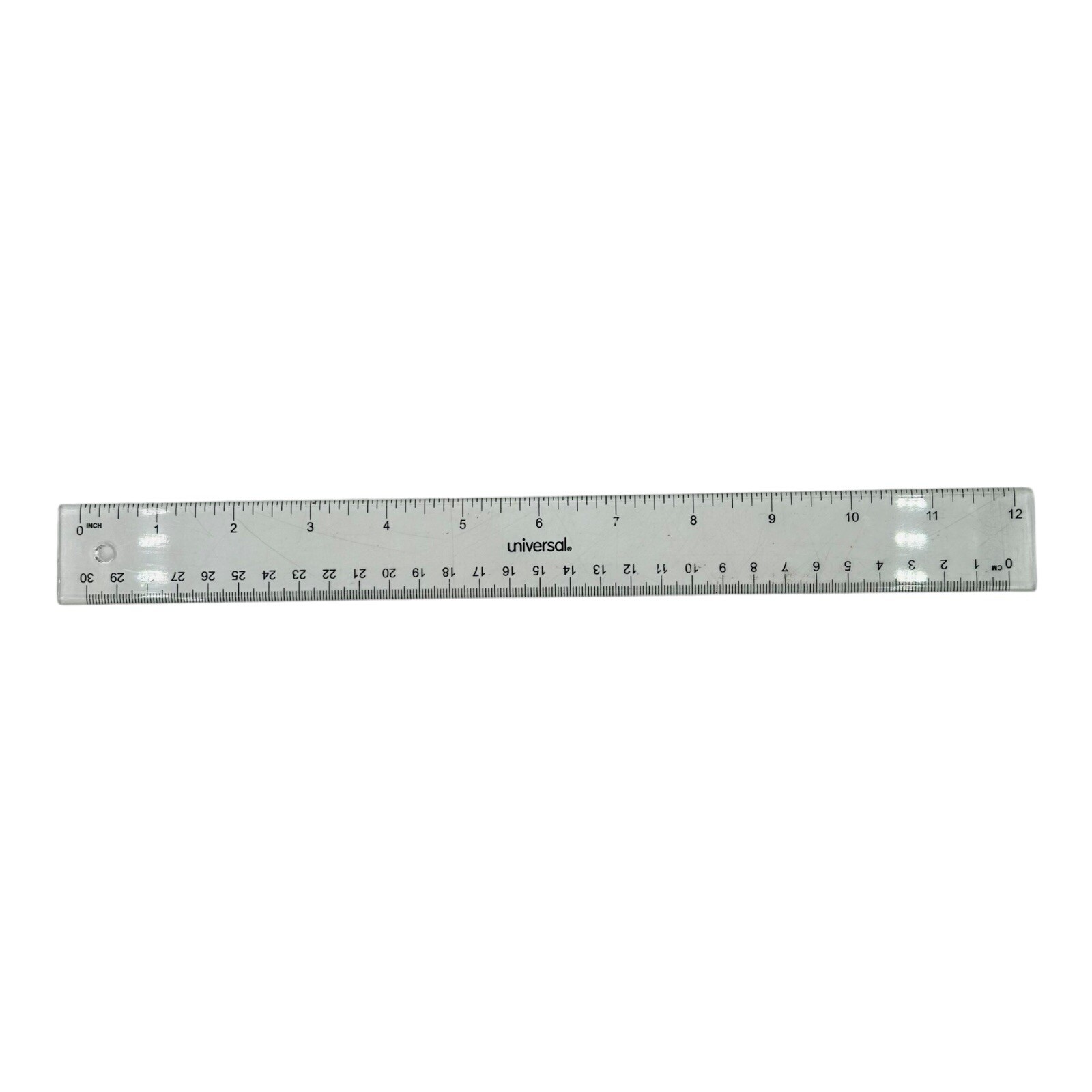 12 Rulers Universal Clear Plastic Ruler 12 in/30 cm *Read* | eBay