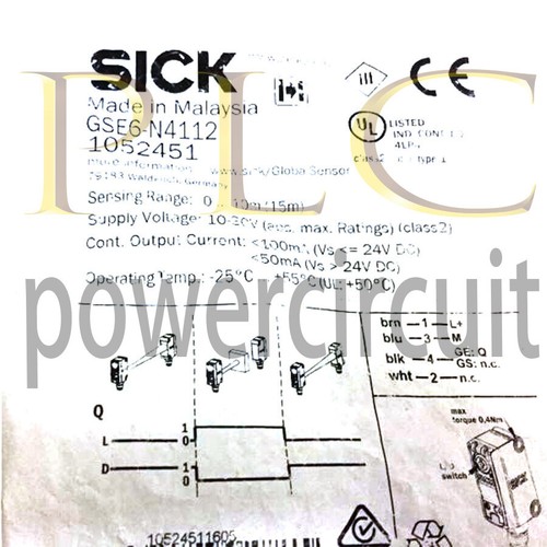 SICK GSE6-N4112 Miniature photoelectric sensors NPN New 1PCS | eBay