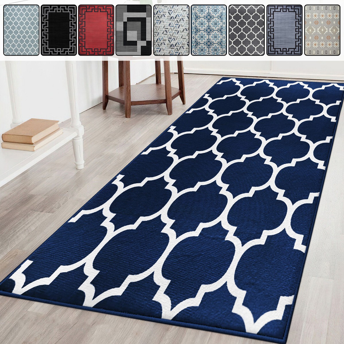 Navy Blue Kitchen Rugs 12 Kitchen Rug Ideas To Add Cozy Style To Your