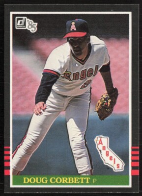 1985 Donruss #474 Doug Corbett California Angels | eBay