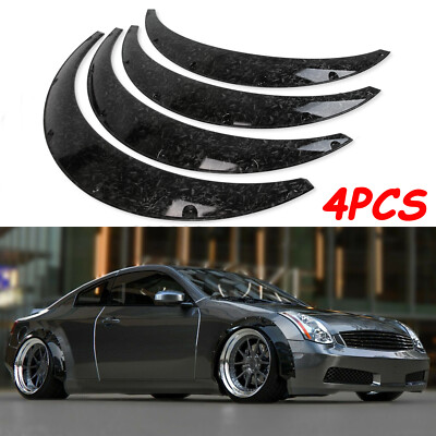 4PCS Forged Pattern Fender Flares Wide Body Kit For Infiniti G37 G35 ...