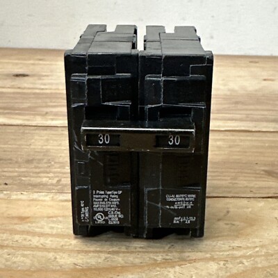 Siemens QP Q230 2 Pole 30 Amp 240V Circuit Breaker plug - in NEW ...