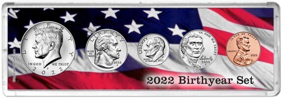 Birth Year Coin Gift Set, 1934-2021 | eBay