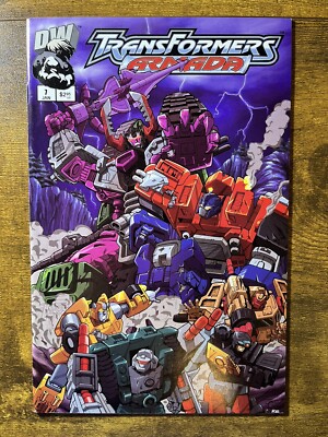 TRANSFORMERS ARMADA / ENERGON 7 OPTIMUS PRIME MEGATRON DREAMWAVE COMICS ...