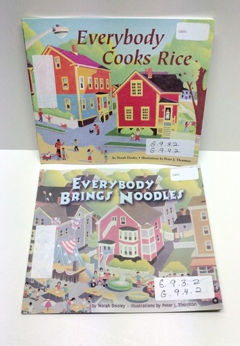 Everybody Cooks Rice Everybody Brings Noodles Food Kid Book Lot Norah ...