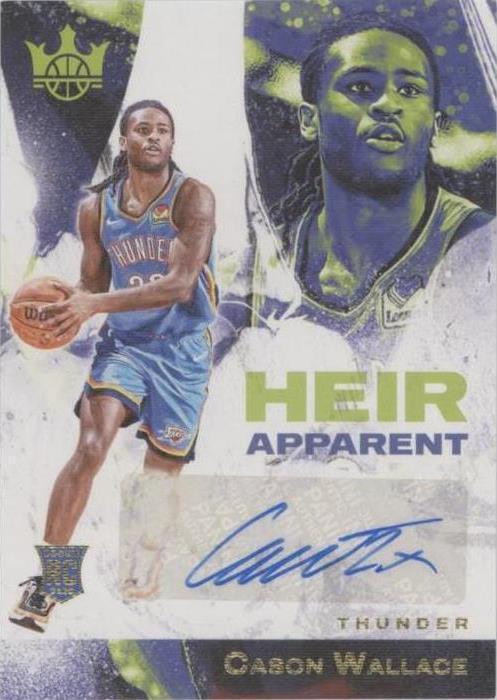 2023-24 Panini Court Kings - Heir Apparent Cason Wallace #HA-CWT /125 ...