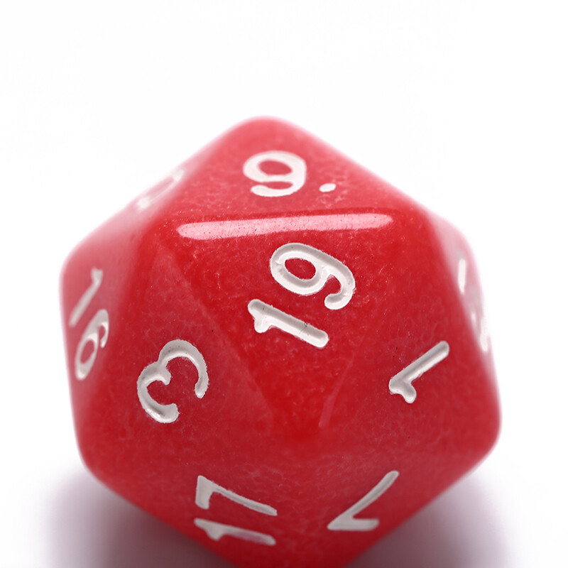 6Pcs/Set Games Multi Sides Dice D20 Gaming Dices Game Playing Mixed ...