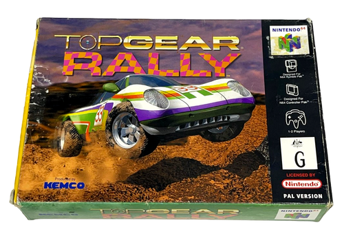 Top Gear Rally Nintendo 64 N64 Boxed PAL *Complete* | eBay Australia