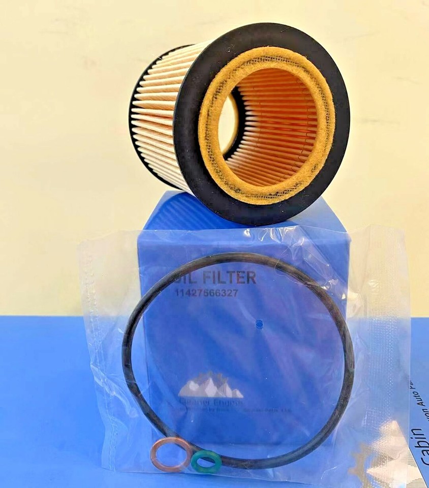 One Oil Filter Wix 57327 SOE5607 L15607 CH10075 OX 387D for BMWs Mann ...