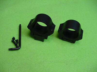 Savage 99 Scope Mount WR Weaver 2pc Base Set & Matte Black Low-Height 1 ...