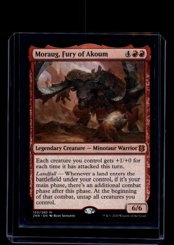 MTG Moraug, Fury of Akoum #150 Mythic Zendikar Rising | eBay