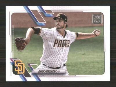 2021 Topps Update #US235 Drew Pomeranz San Diego Padres 43308 | eBay