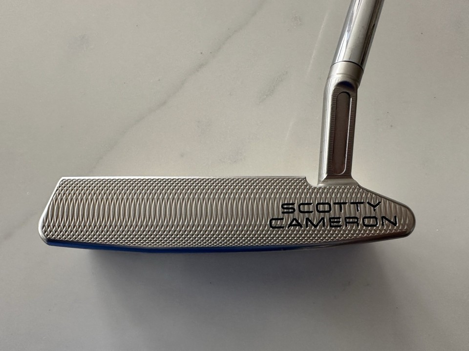 Scotty Cameron Super Select Newport 2.5+ Blade Putter 33 in Blue w ...