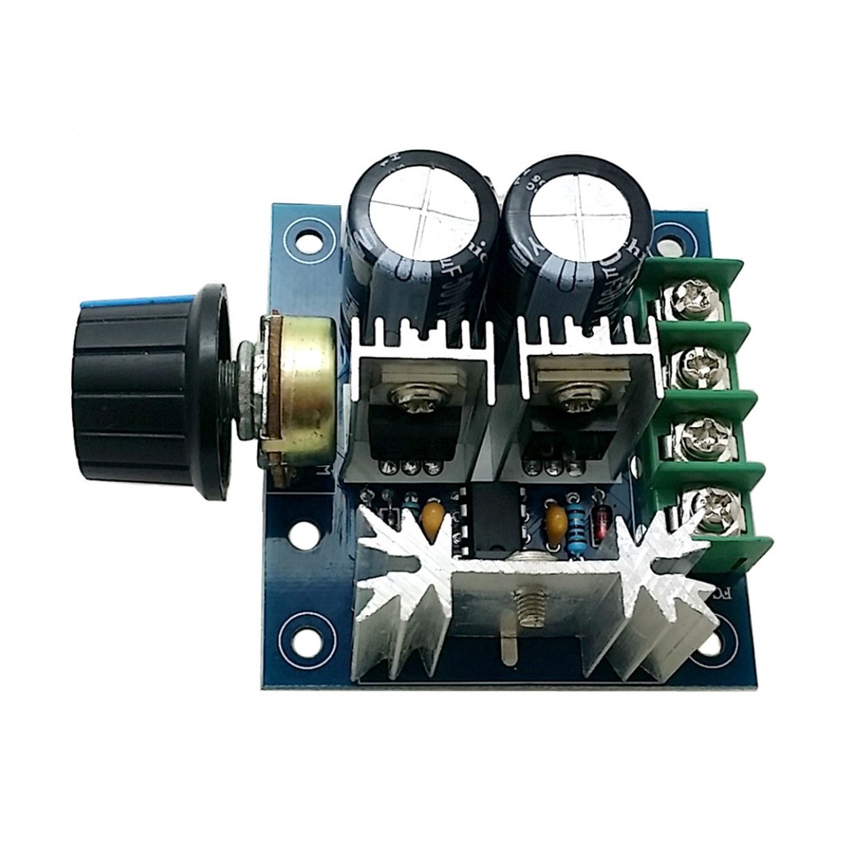 10A PWM DC Motor Adjustable Speed Control Switch Controller Voltage ...