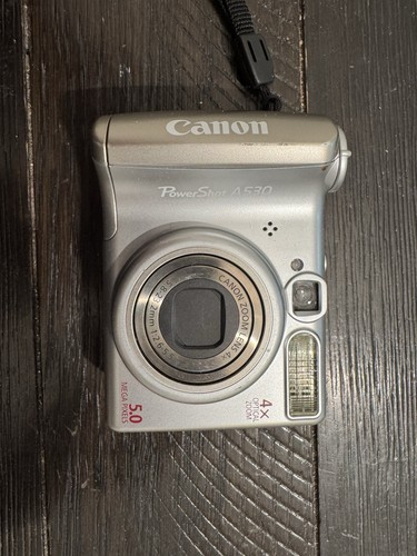 Canon PowerShot A530 5.0MP CCD Compact Digital Camera Y2K Digicam ...