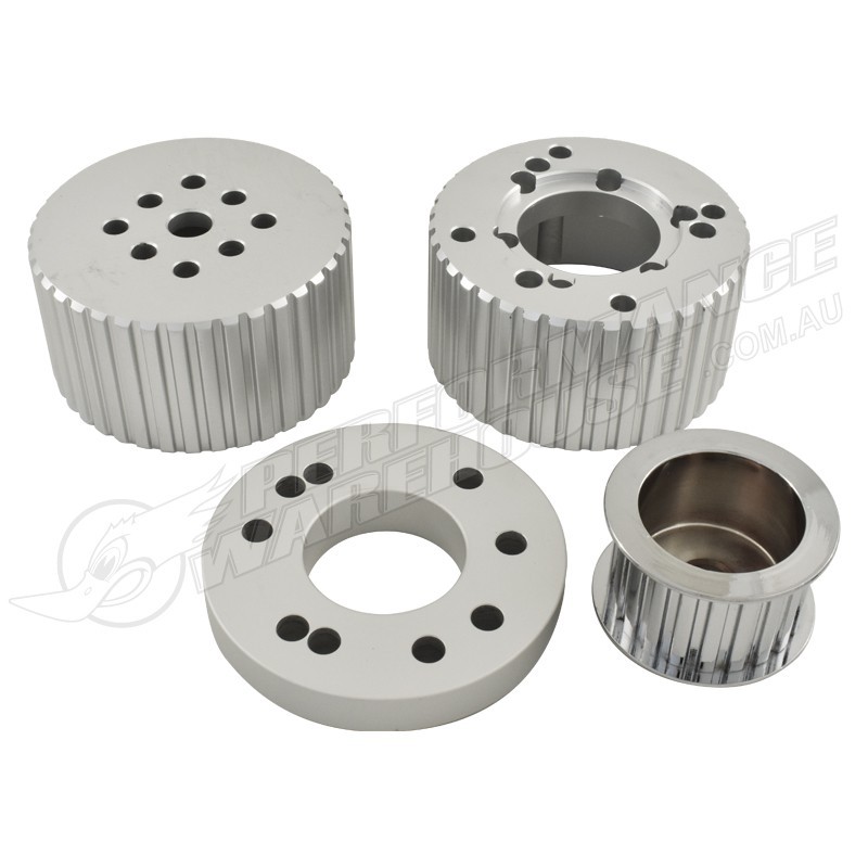 Chrysler Big Block 383 400 440 Gilmer Drive Kit Silver Billet Aluminium ...