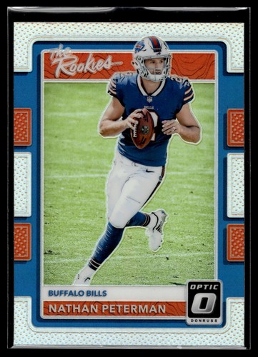 Nathan Peterman 2017 Donruss Optic The Rookies Silver Prizm Holo Card #35 | eBay