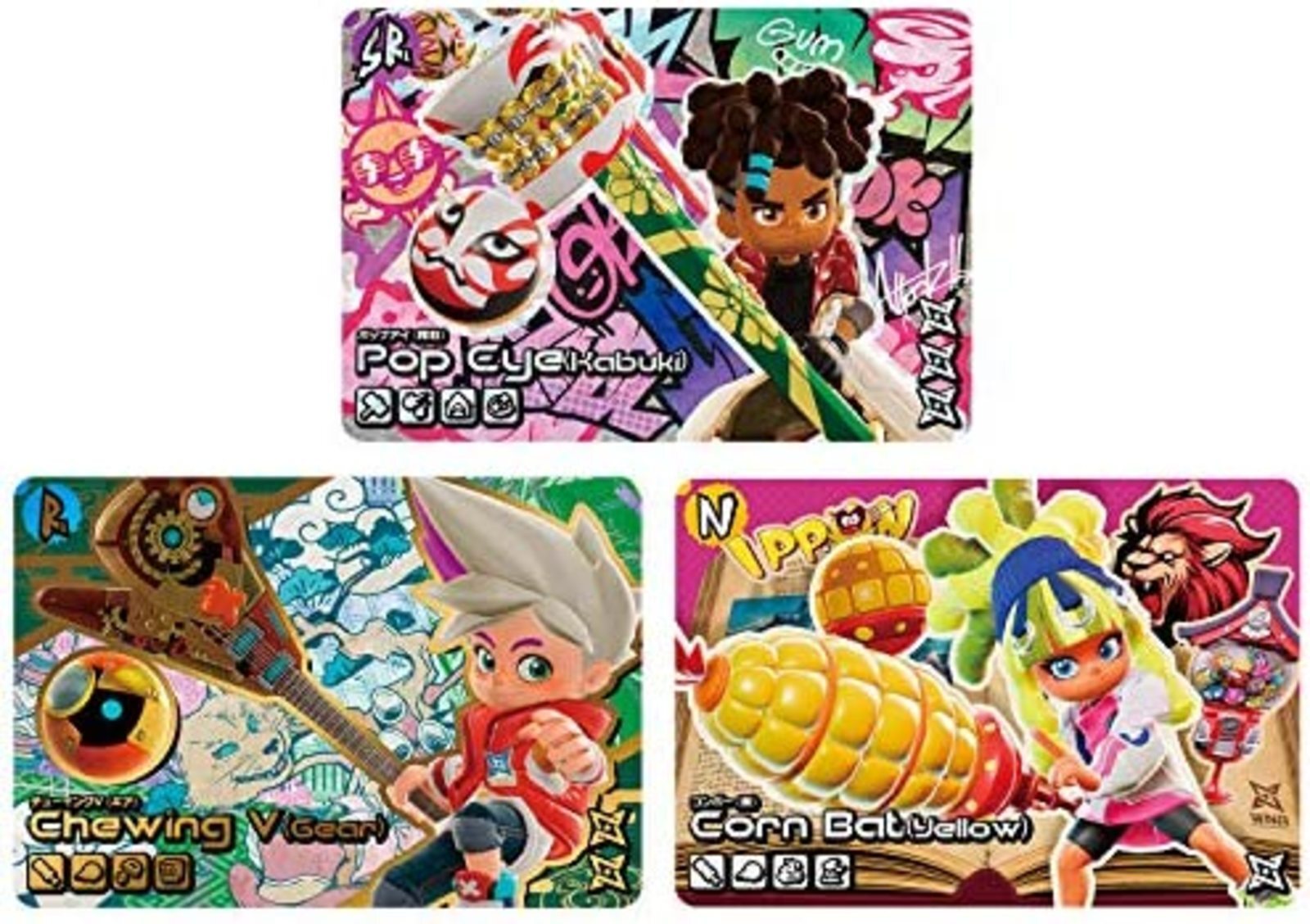 BANDAI Ninjala Collection Card Vol.1 + BOX Nintendo Switch Game Toy ...