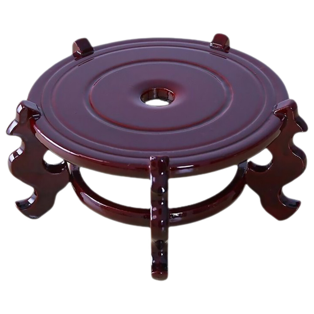 Vase Display Stand Indoor Planter Greenery Home Solid Wood | eBay