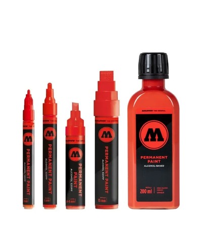 Molotow Permanent Paint Marker Range - Refillable Glossy Squeezer Pen ...
