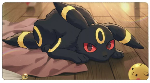 Umbreon - Board Game Pokemon Playmat Games Mousepad Play Mat of TCG ...