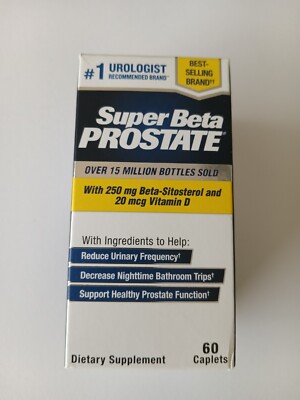 Super Beta Prostate Dietary Supplement 60 Caplets | eBay