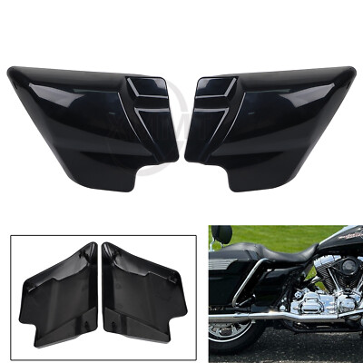 Unpainted Black Side Cover Panels For Harley Road Electra Glide FLHTC ...