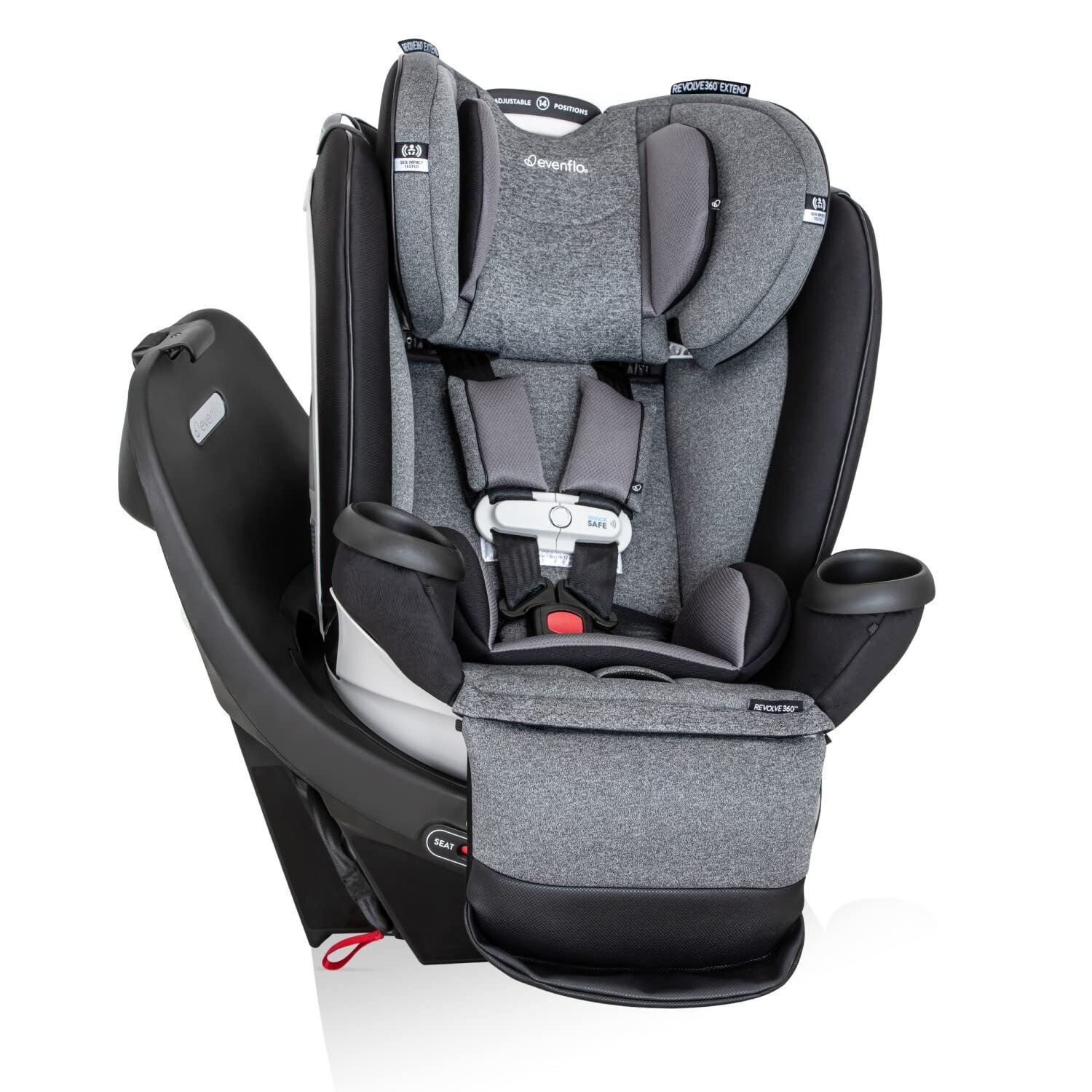 Evenflo Gold Revolve 360 Extend All-in-One Rotate and Convert Car Seat ...